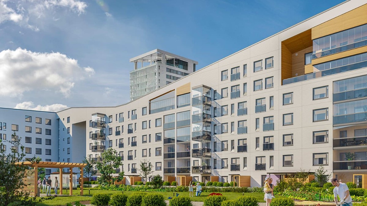 Consolis Parmalta betonielementit Aurinkolahden Baristaan - Parma Consolis