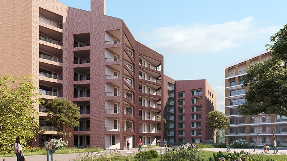 Kolmen kerrostalon elementit Postipuistoon Consolis Parmalta - Parma ...