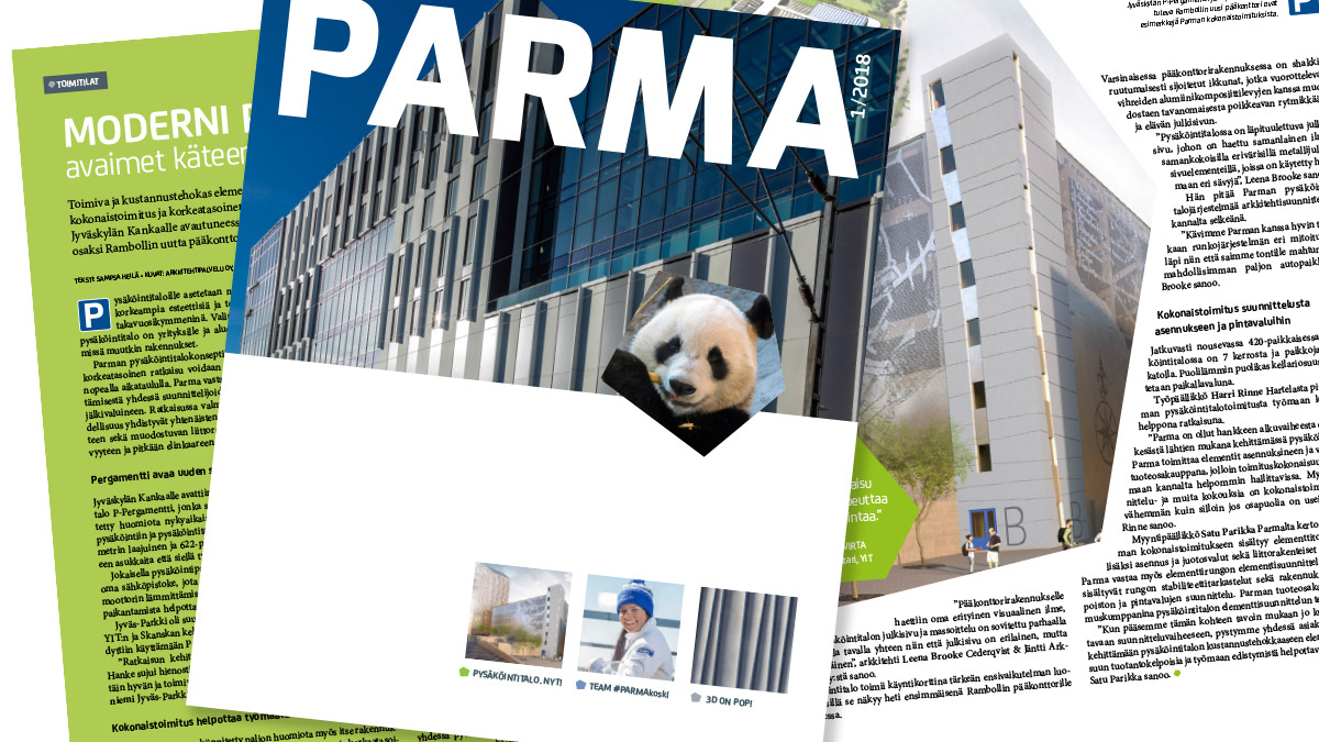PARMA-lehti 1/2018 - Parma Consolis